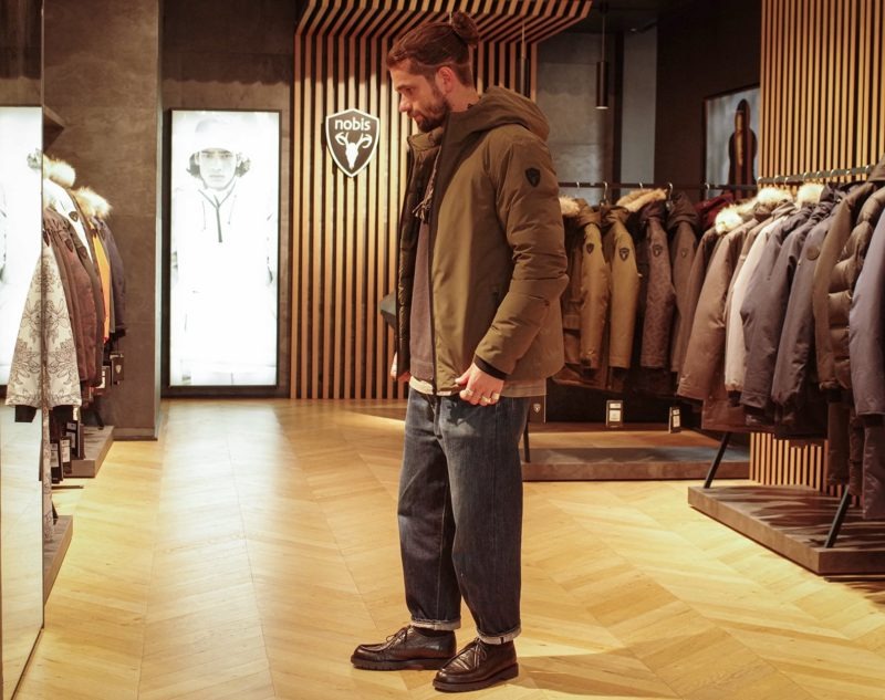 Découvre une doudoune stylée avec la Nobis Chris puffer jacket à Paris