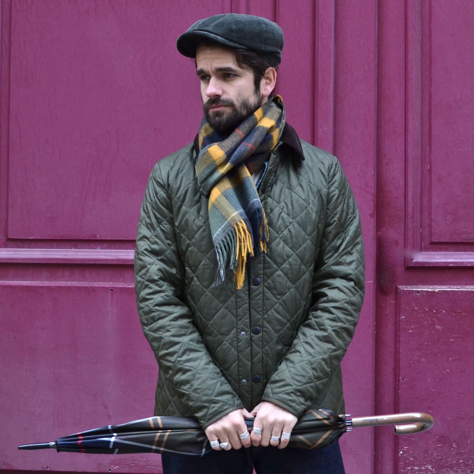 Look style british Barbour et casquette Stetson pour le shop Monsieur Cam
