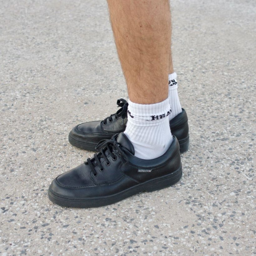 Look en maillot de basket Aimé Leon Dore et K-swiss Cannoncourt